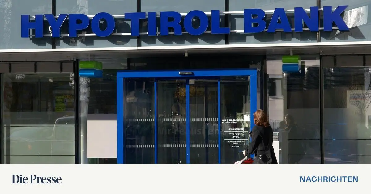 „Auffassungsunterschiede“: Chef der Hypo Tirol verlässt Bank – DiePresse.com